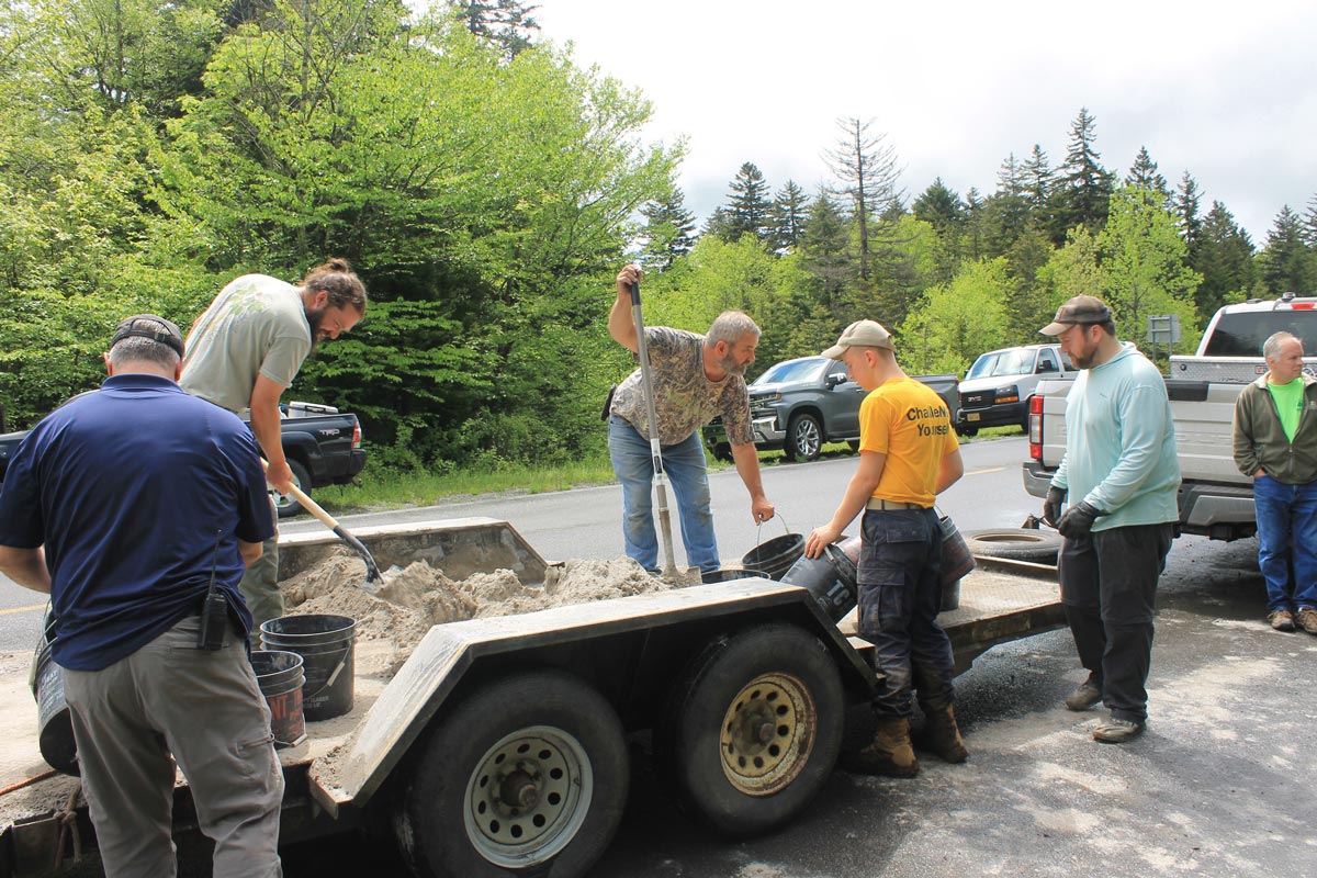 WVDNR Partners with MCA Youth on Restoration and Recreation Projects ...